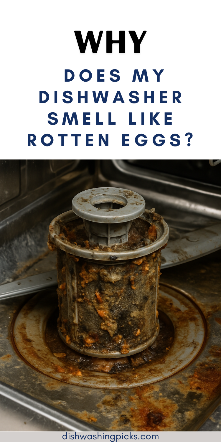 Why Does My Dishwasher Smell Like Rotten Eggs?